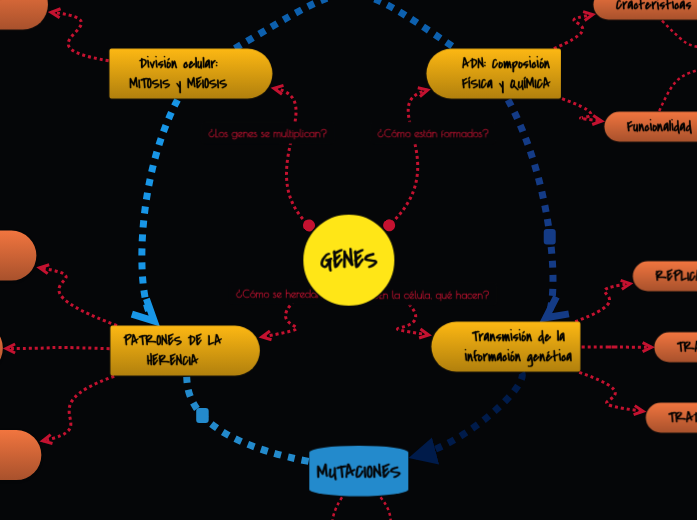 GENES - Mind Map